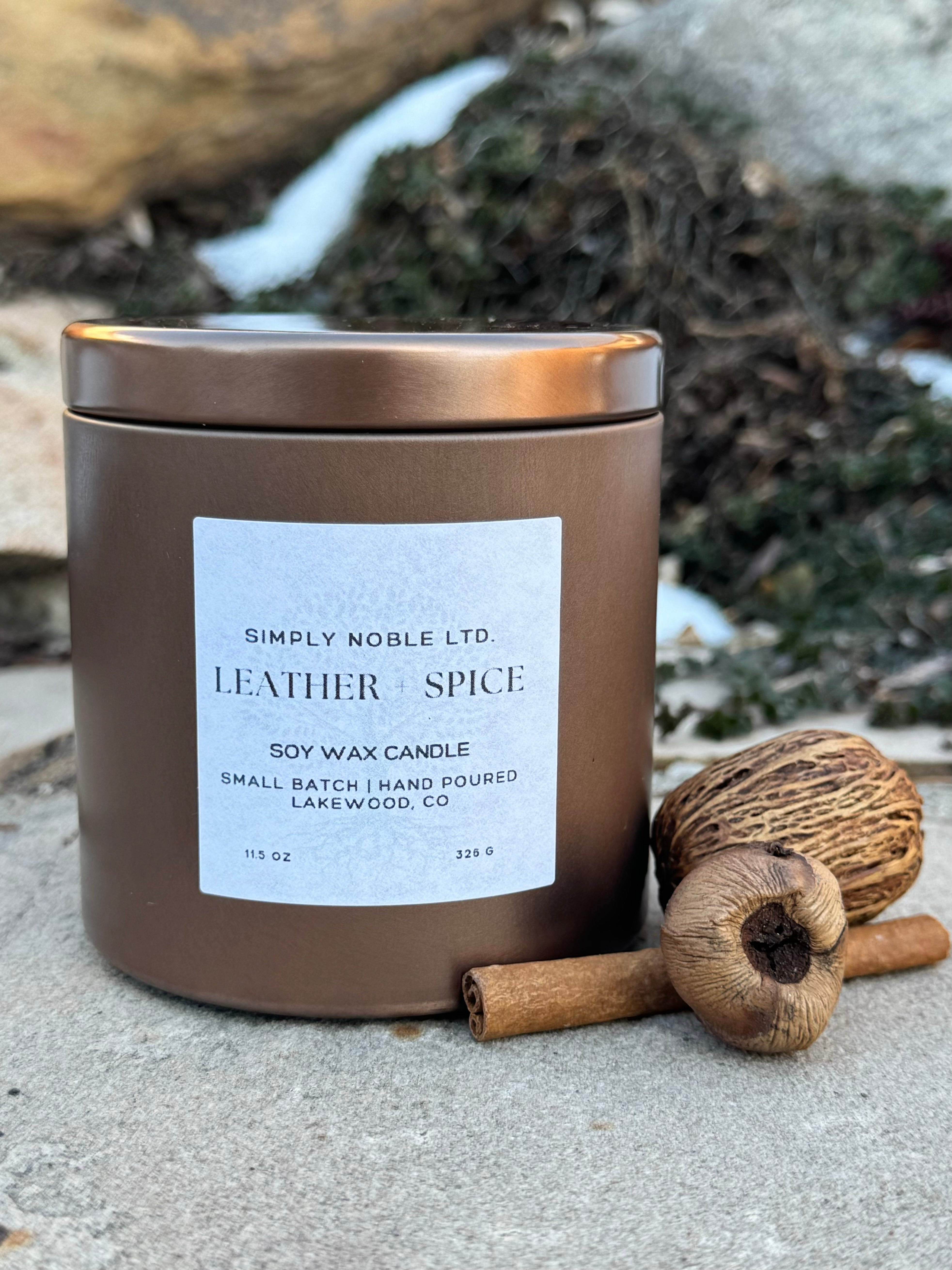 Leather + Spice – SIMPLY NOBLE LTD.